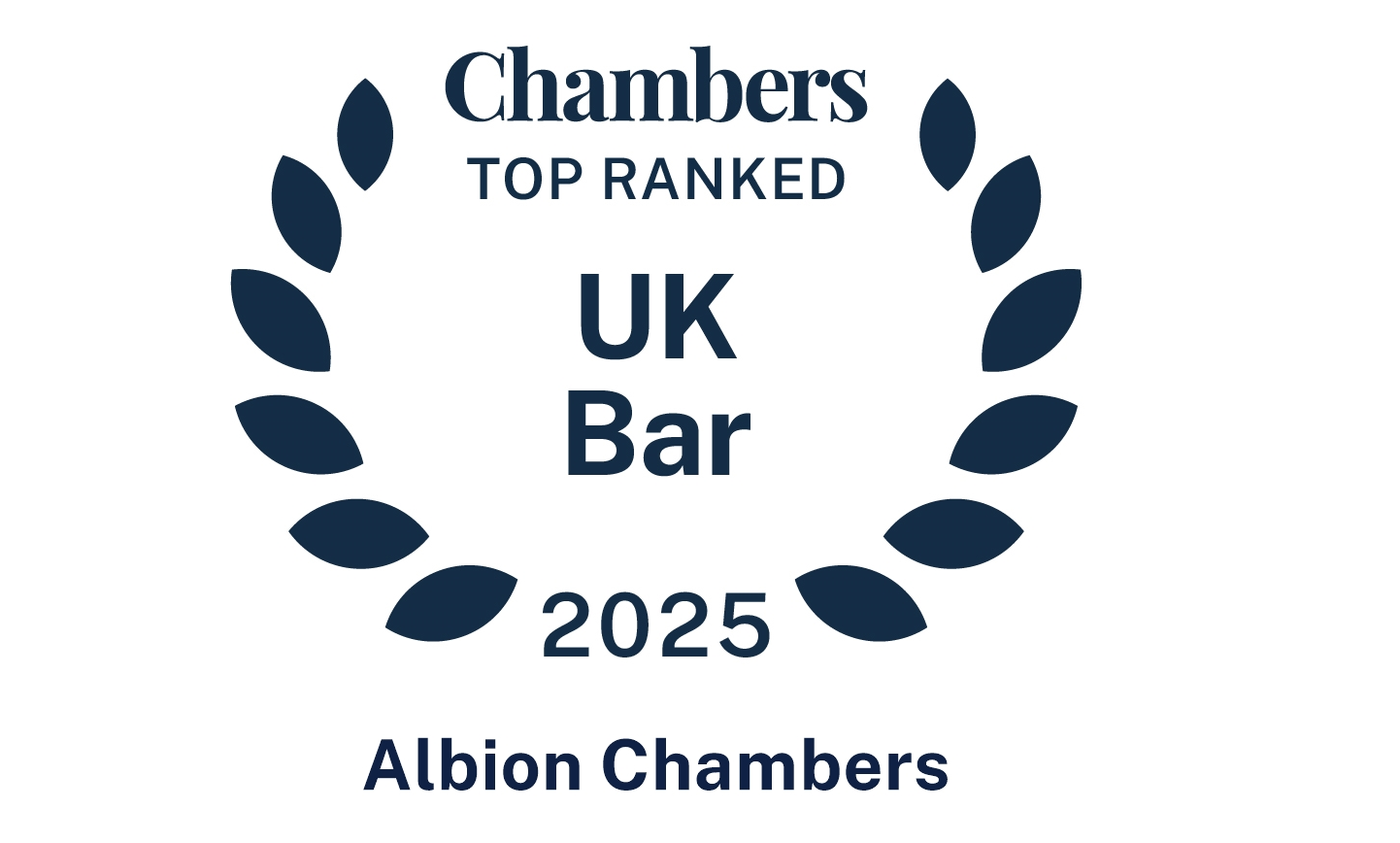 Chambers and Partners 2025 Rankings | Albion Chambers